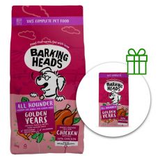Barking Heads All Hounder Golden Years Chicken 12 kg + 2 kg GRÁTISZ ...