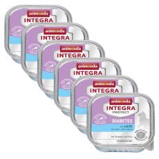 Animonda Integra Protect Cat Diabetes - lazac 6 x 100 g | ABC-ZOO