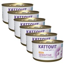 Kattovit Sensitive csirke konzerv 6 x 85 g | ABC-ZOO