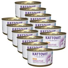Kattovit Sensitive csirke konzerv 12 x 85 g | ABC-ZOO