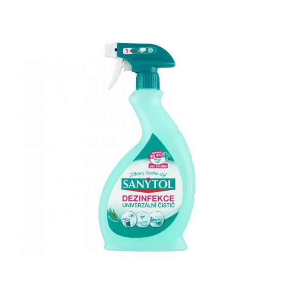 Fertőtlenítő Sanytol, általános tisztítószer, spray, eukaliptusz, 500 ...